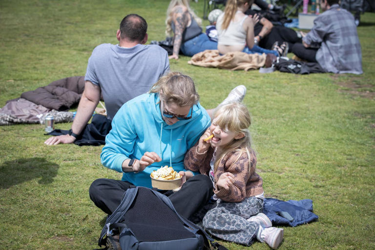 In pictures: Foodies and vendors enjoy Delapré Food Festival with live ...