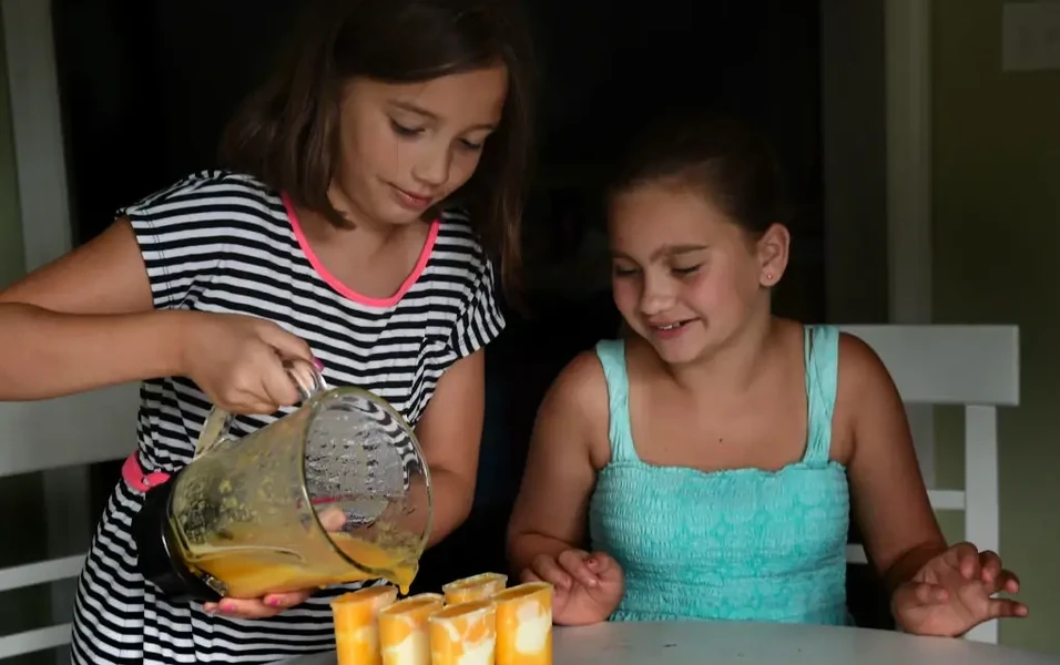 Viral 2-ingredient ice pop trend takes over summer snacking