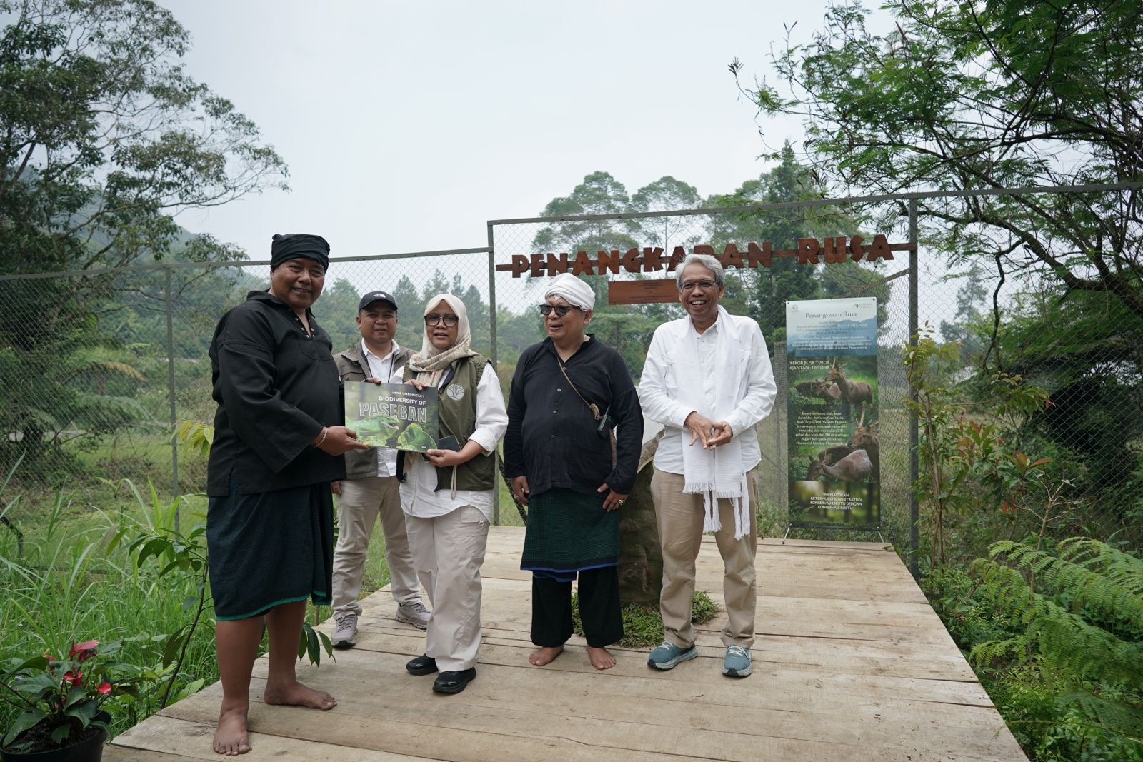Megamendung jadi rumah baru elang jawa, Kemenhut resmikan aviary dan ...