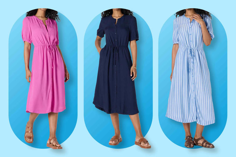 This top-selling fit-and-flare dress 'looks put-together' for the ...