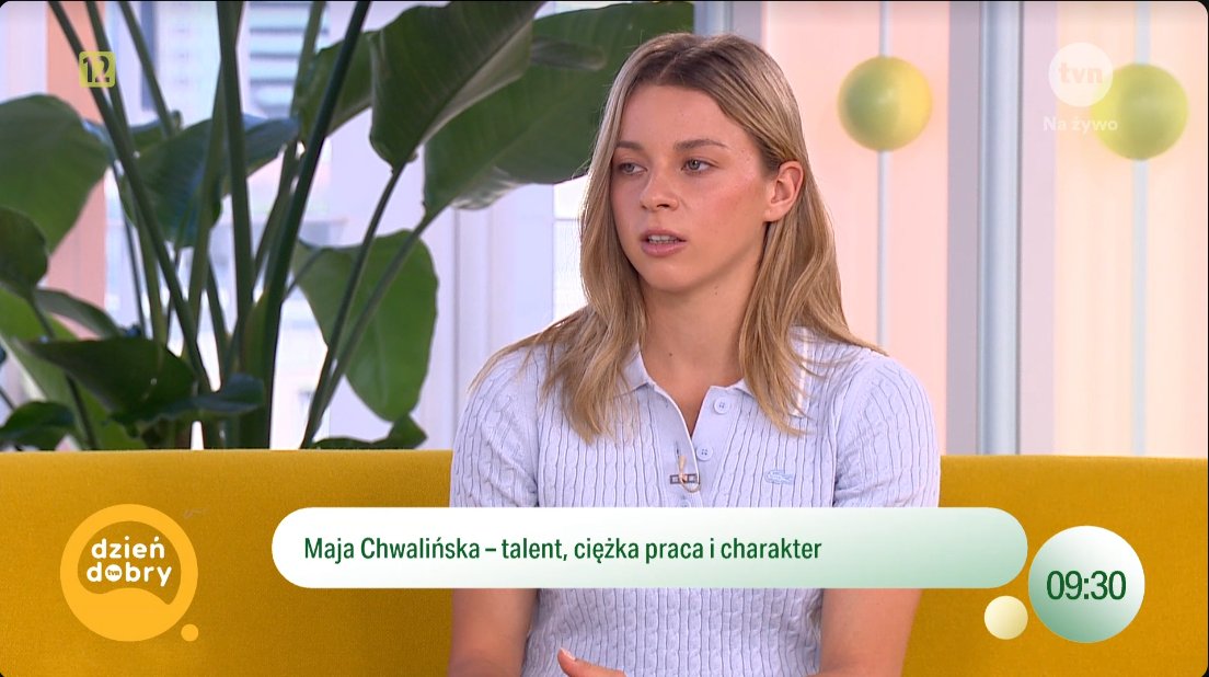 Chwalińska w "Dzień dobry TVN" o ciemnych stronach tenisa. "Dostawałam ...