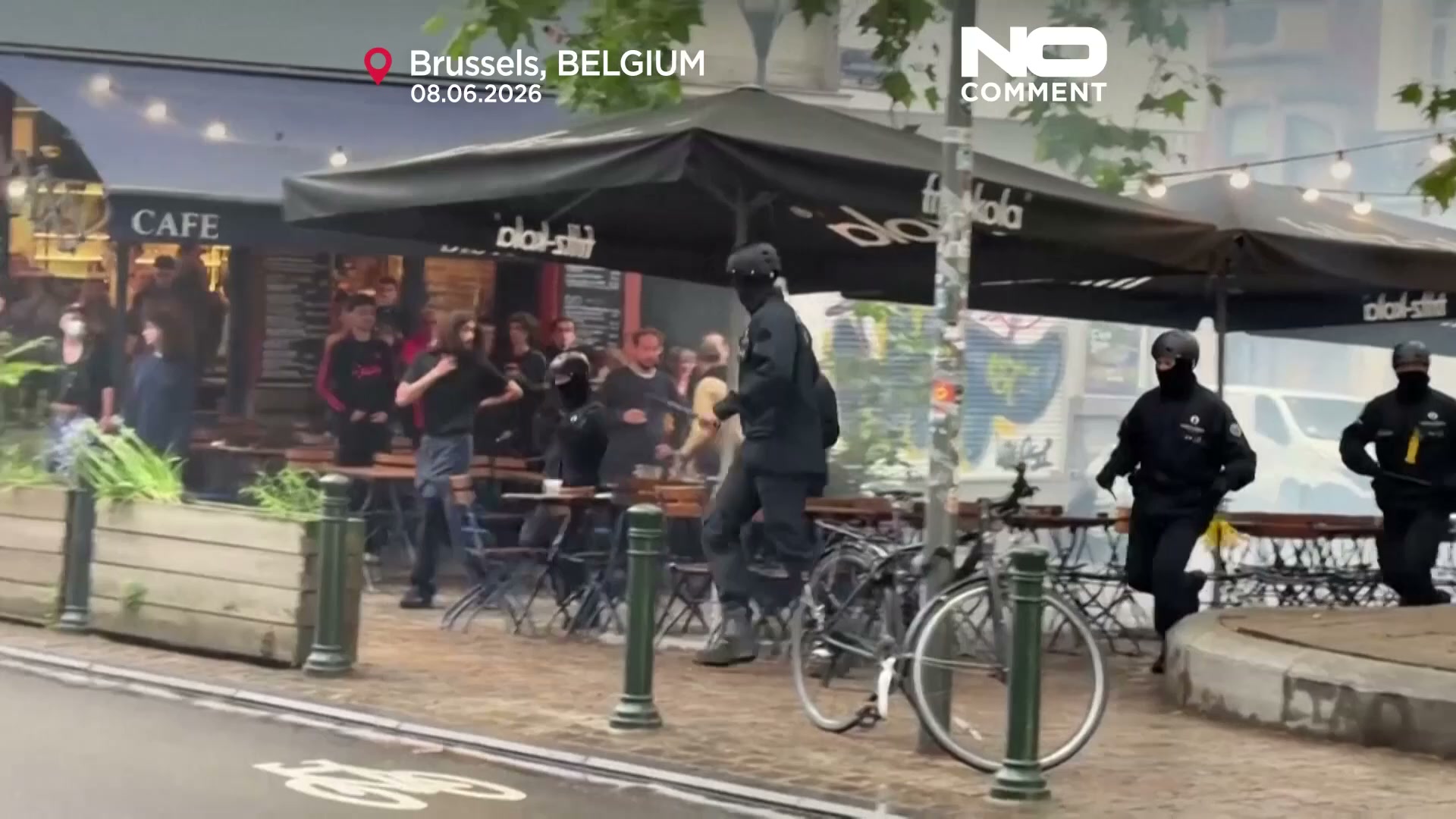 Belgium: Thousands protest alleged police violence in Brussels