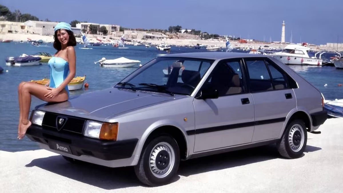 Il y a plus de 40 ans, Alfa Romeo a tenté de rivaliser avec la Golf, ce ...