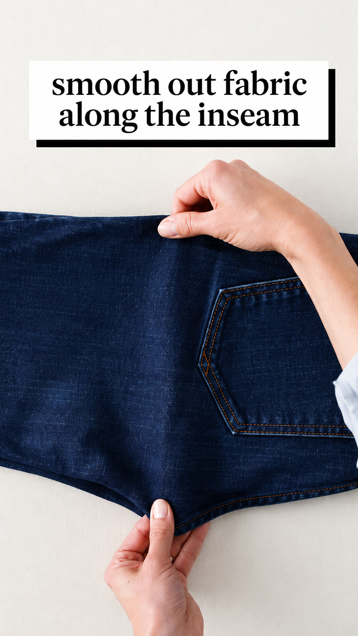 Space-saving jean folding ideas for small closets