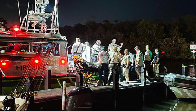 Florida developer George Pino breaks down in anguished sobs over boat ...