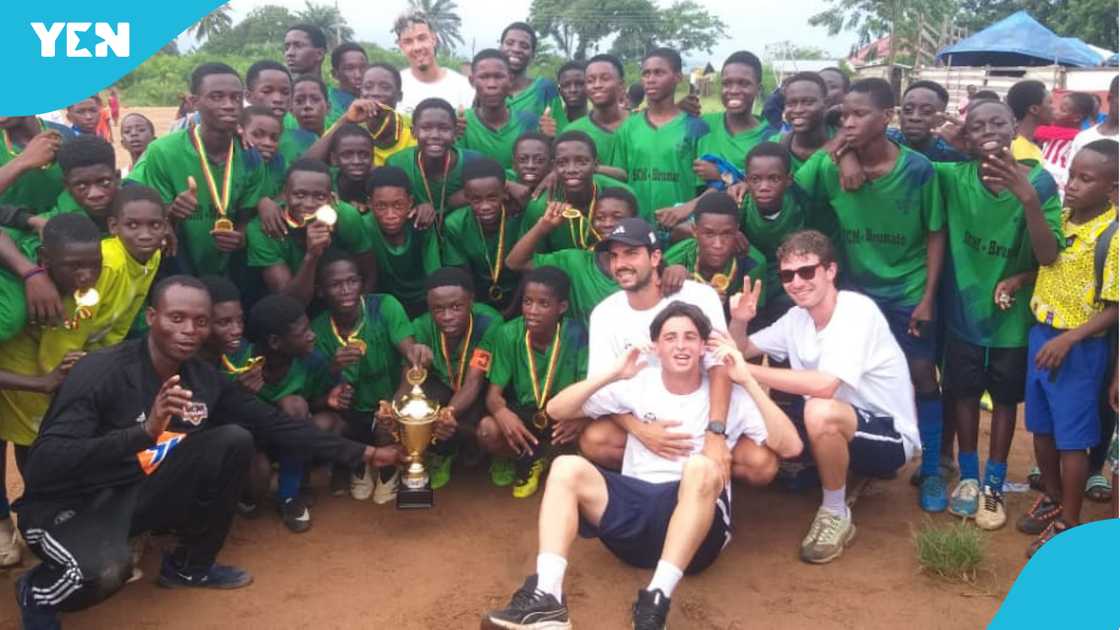 Italian club Como 1907 inspires Ghanaian children during football ...