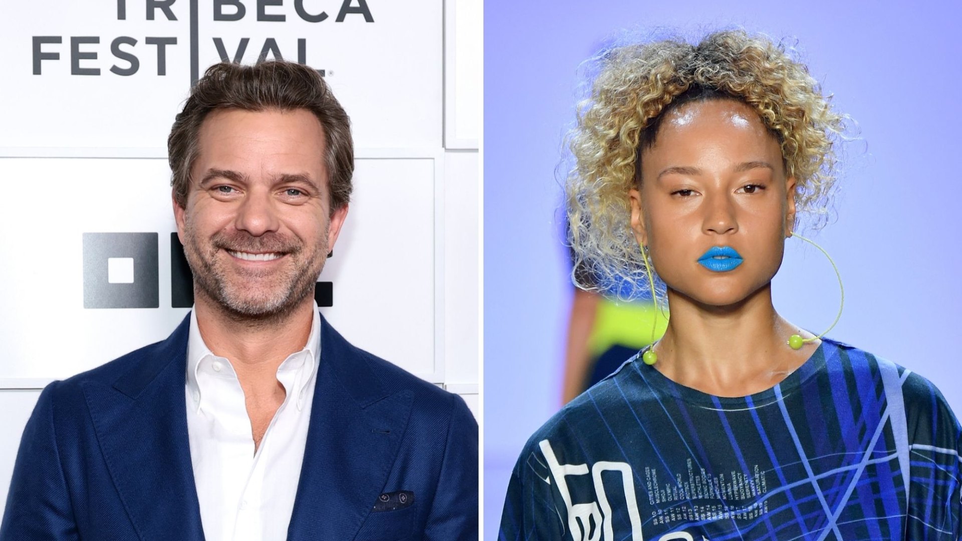 Joshua Jackson holds hands with model Olivia Burgess in NYC outing
