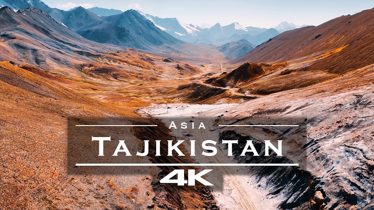 Discover Tajikistan by drone in a 4K aerial adventure