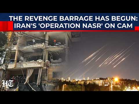 Iran unleashes brutal Operation Nasr: Missiles rain down again just ...