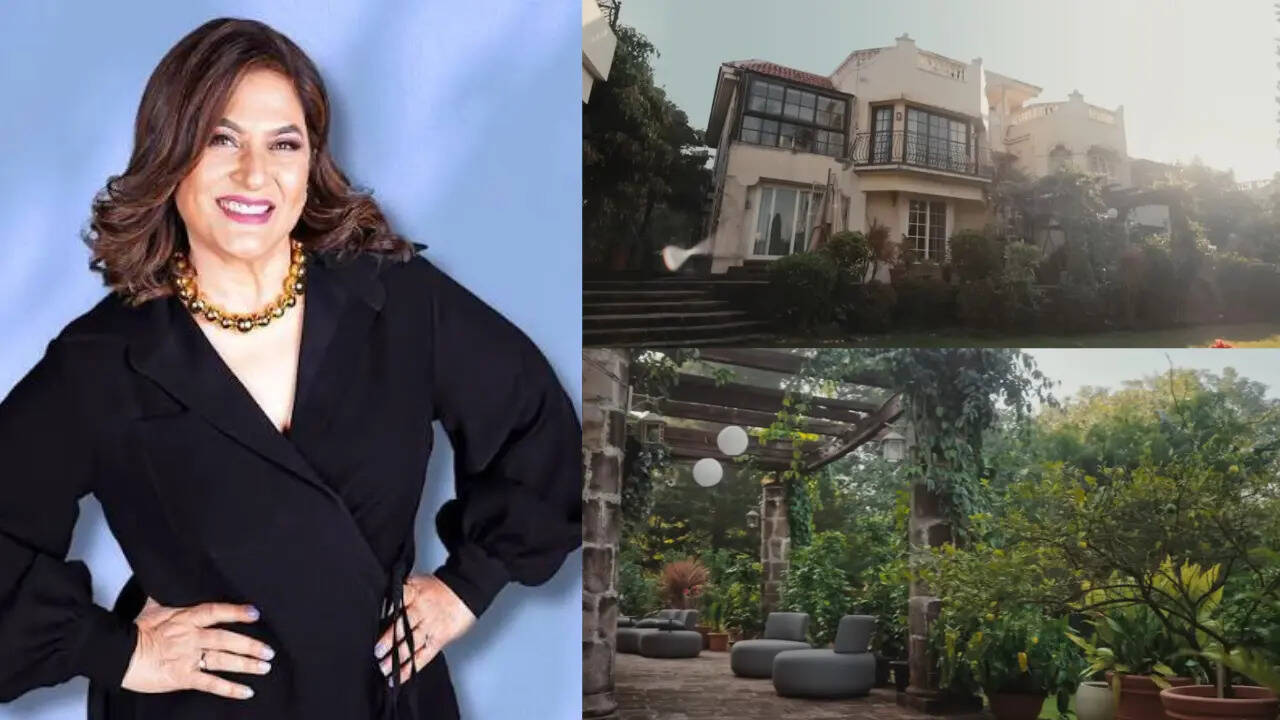 Archana Puran Singh’s luxurious Madh Island mansion: A big garden ...