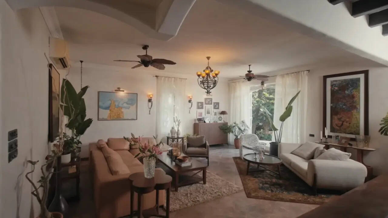 Archana Puran Singh’s luxurious Madh Island mansion: A big garden ...