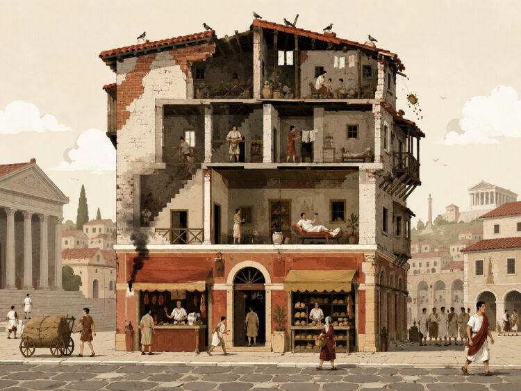How the Romans invented apartment living. It was brilliant, brutal, and ...