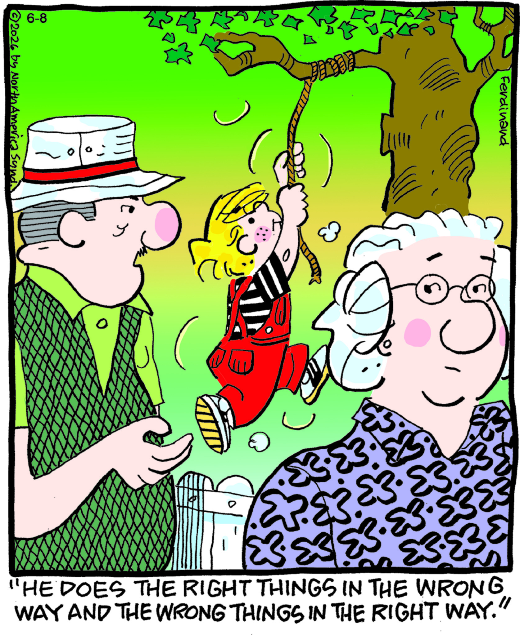 Dennis the Menace by H Ketcham, M Hamilton & R Ferdinand