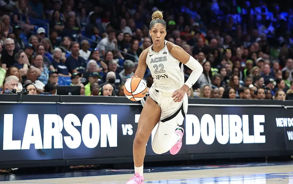 Wilson becomes fastest to 6,000 points in WNBA history