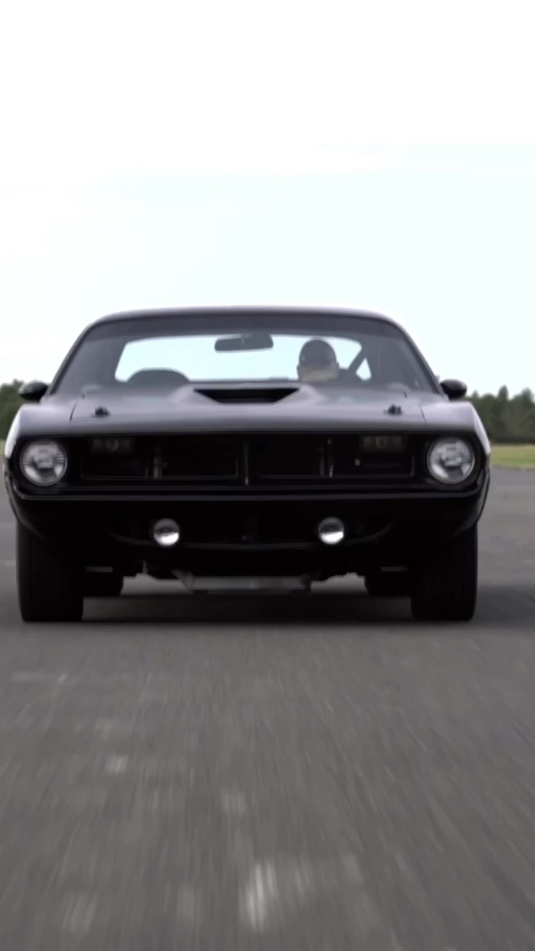 Letty’s Furious 7 Cuda burns down the runway