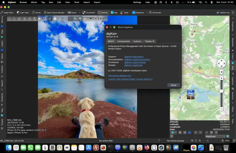 DigiKam 9.1 llega con soporte para las Motion Photos de Google Pixel