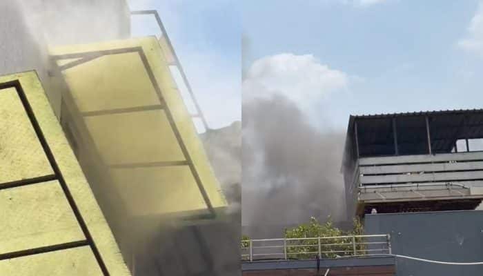Delhi: Fire breaks out at multi-storey building in Greater Kailash, no ...