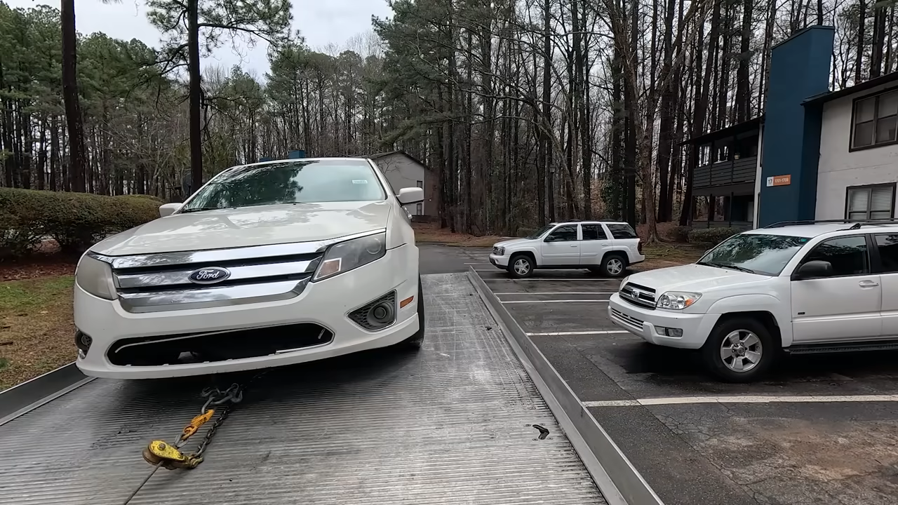 Someone removed the warning sticker… then her car vanished