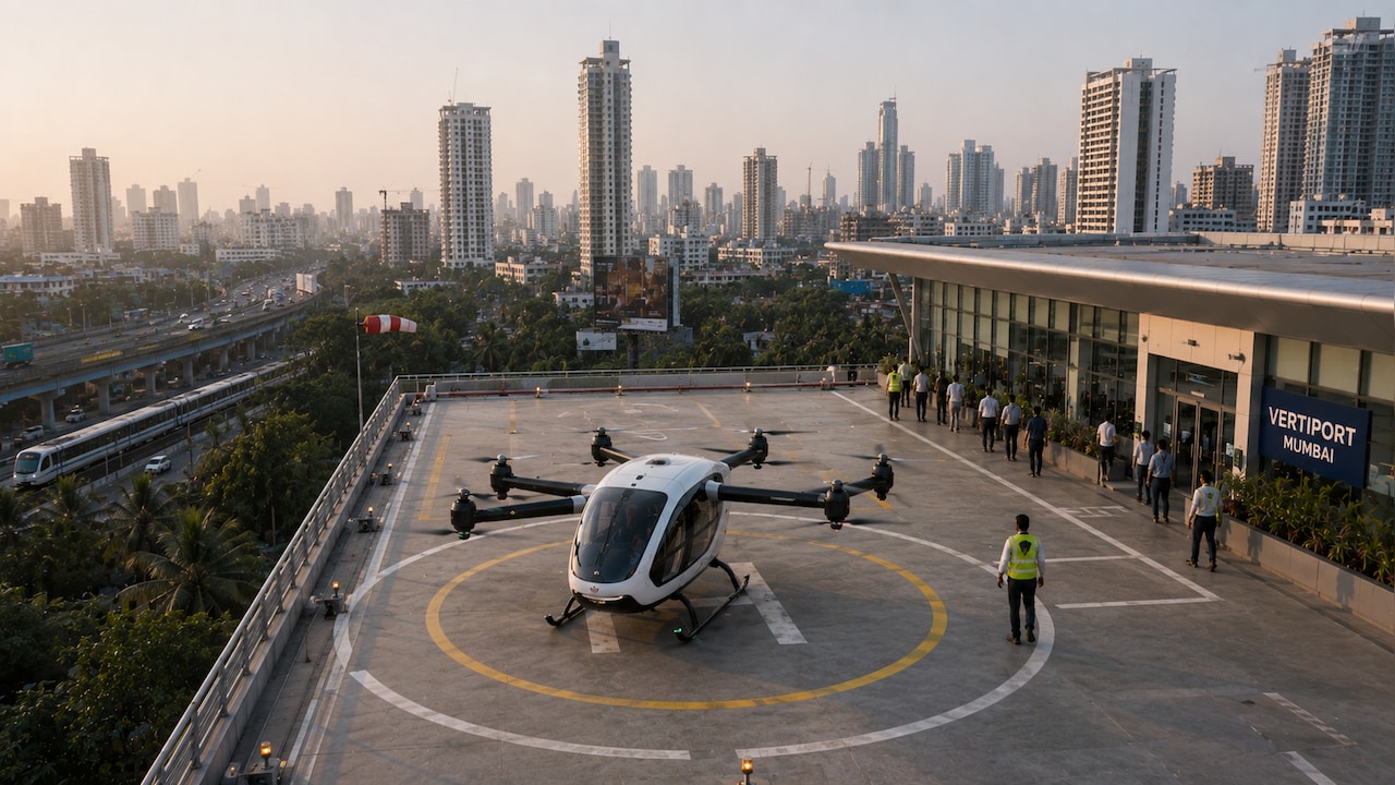 What is a vertiport? All about the air taxi hub planned for Dharavi ...