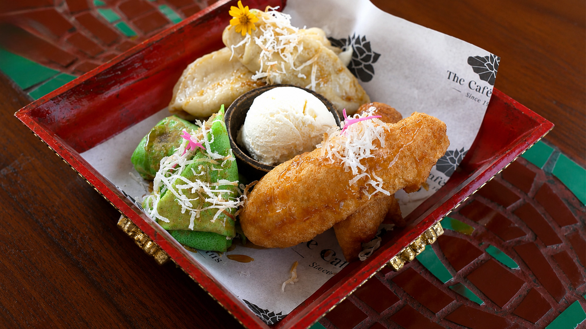 What happens when Indonesian desserts meet fish and chips