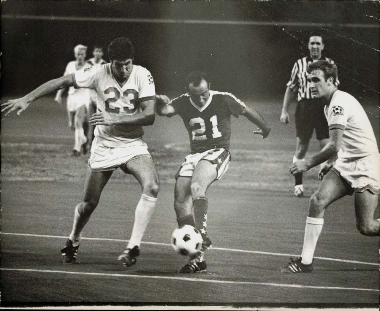 Houston's first professional soccer team played in the Astrodome. What ...