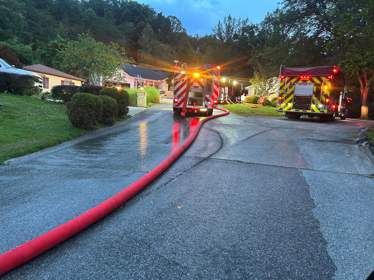 Crews respond to house fire