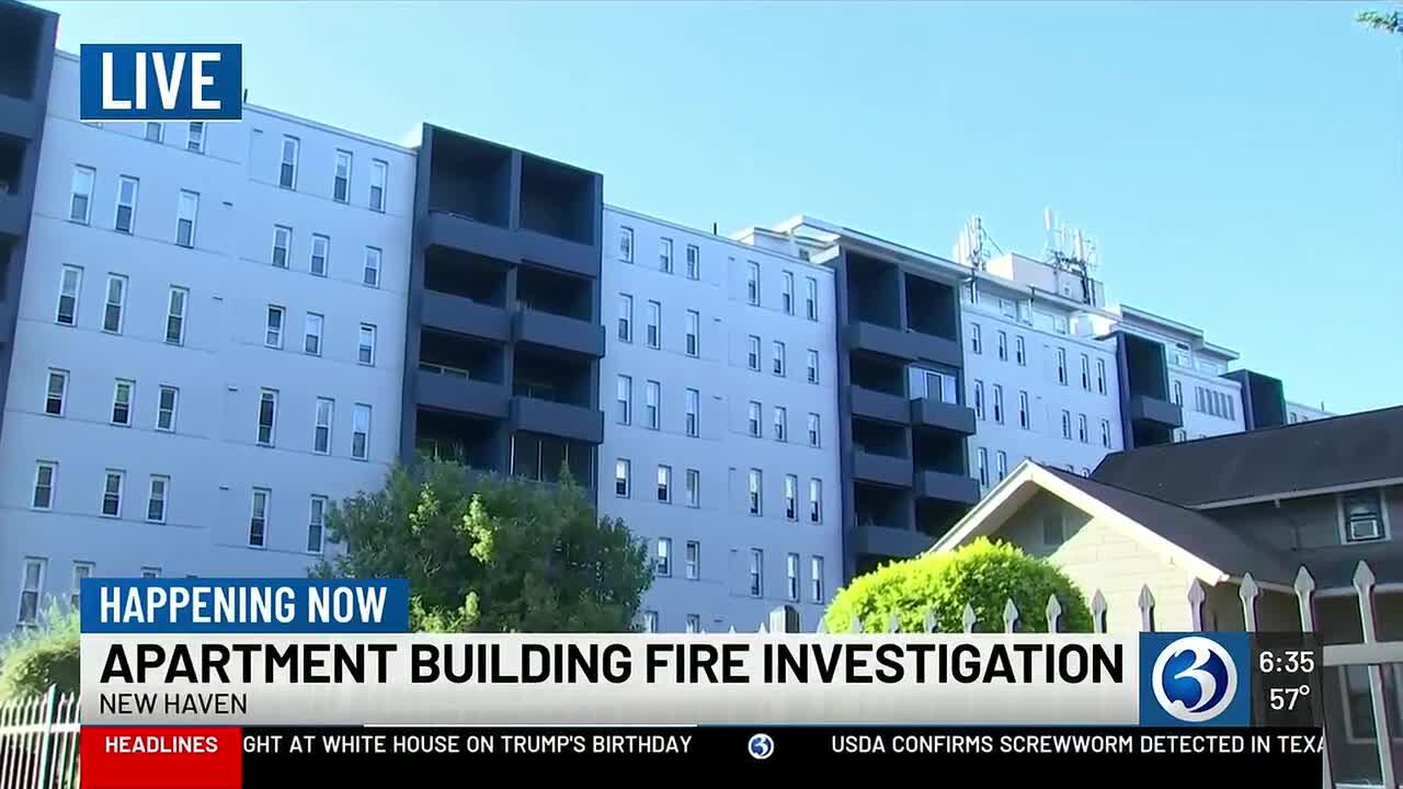 Woman dies after jumping from burning New Haven apartment building; 3 ...