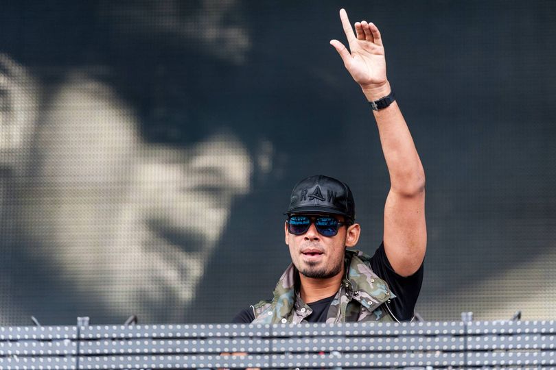 DJ Afrojack's final destination moment as metal blade pierces car ...