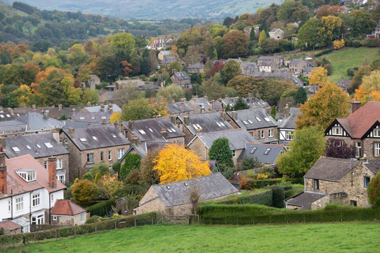 The Peak District village boasting heated outdoor swimming pool and ...