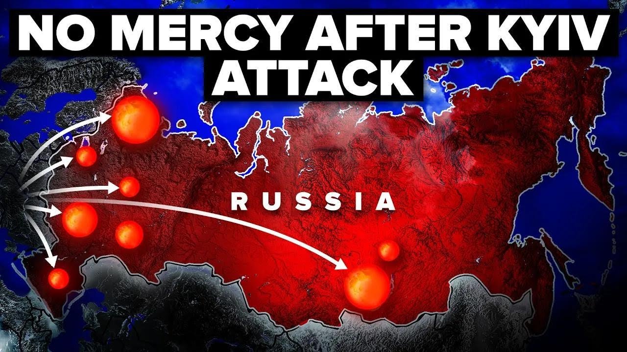 La Russie s’embrase dans d’énormes boules de feu