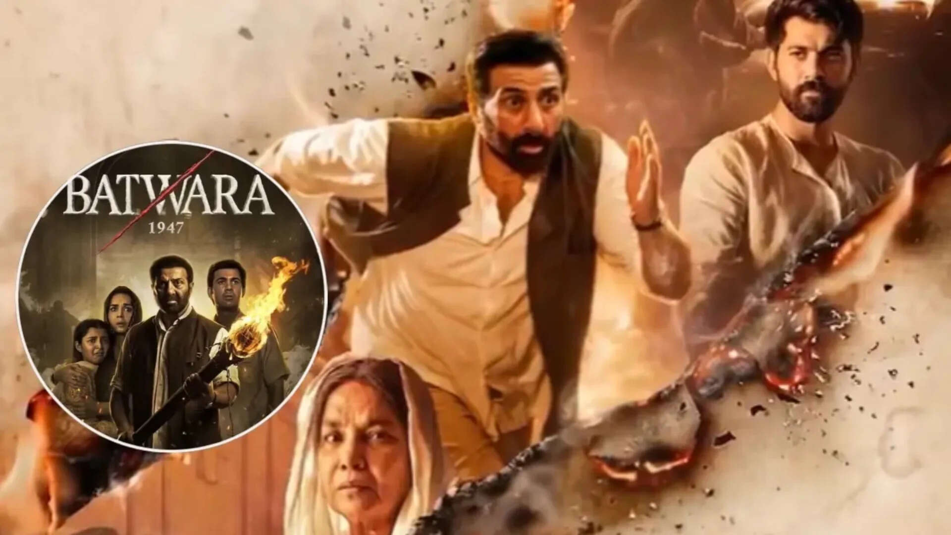 'Batwara 1947': Sunny Deol unveils powerful motion poster starring ...