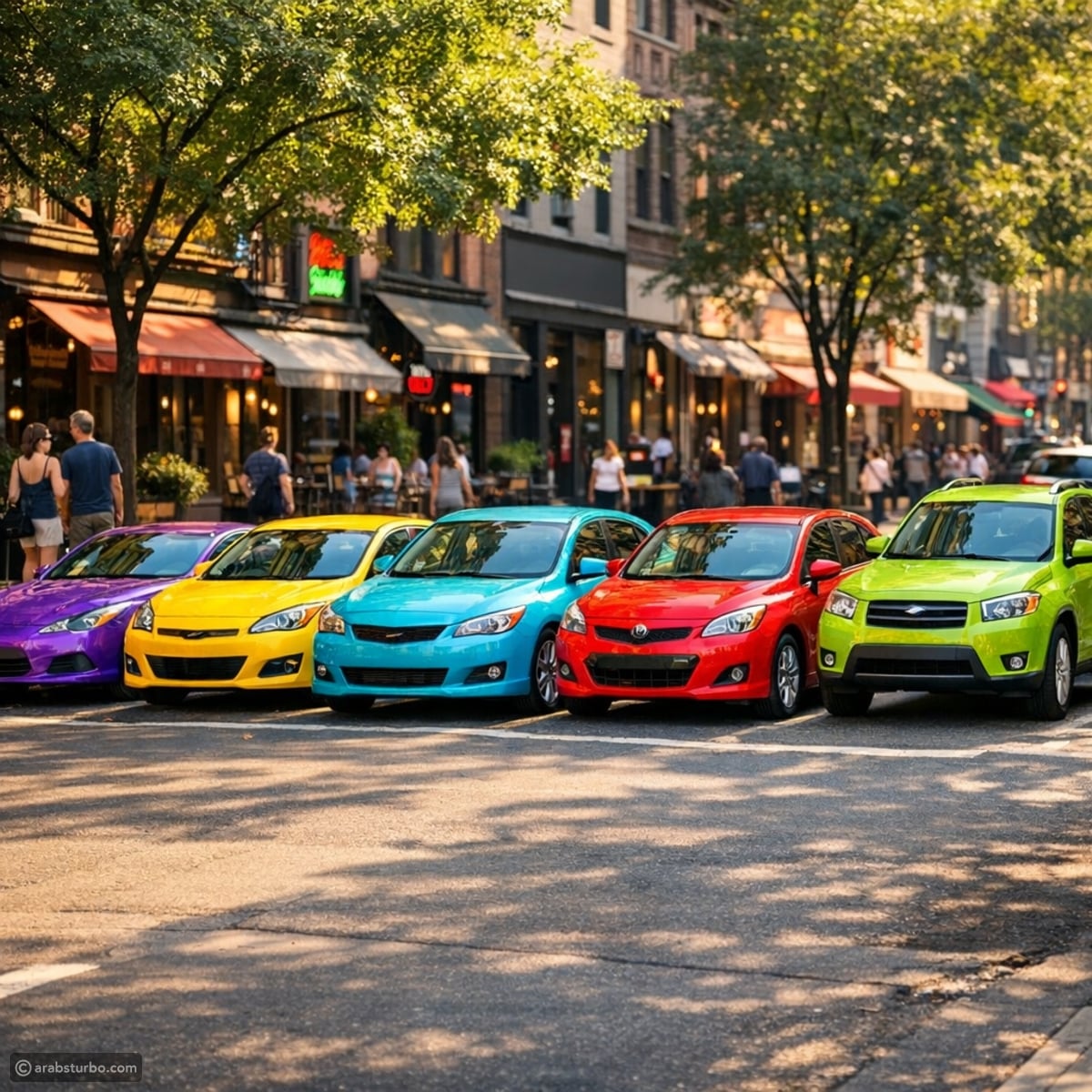 How your car color silently reveals the personality you show
