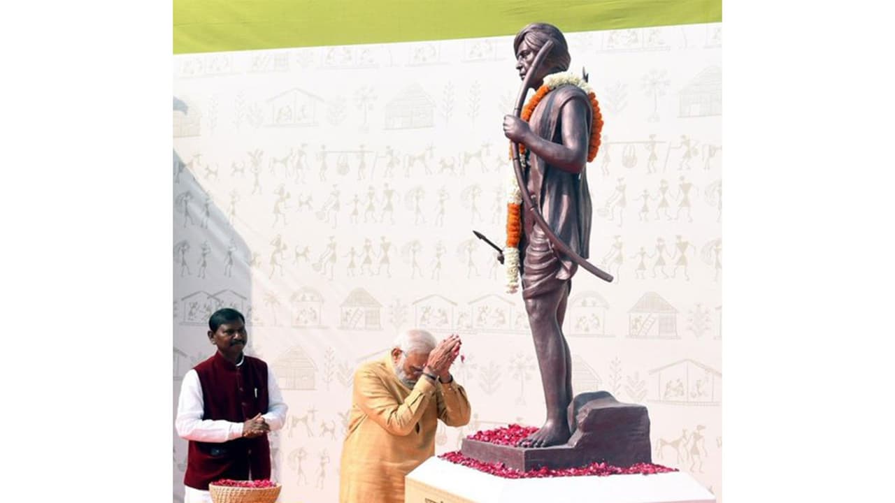 PM Modi pays tribute to tribal hero Birsa Munda on martyrdom day