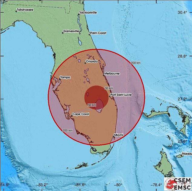 England's World Cup camp in Florida hit by tremors from 6.1 magnitude ...