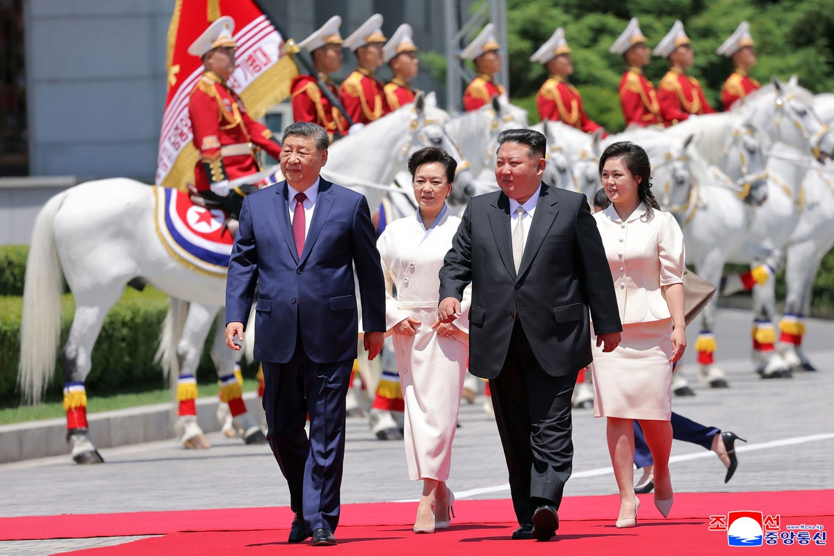 Xi and Kim pledge to ‘resist US aggression’ during rare summit