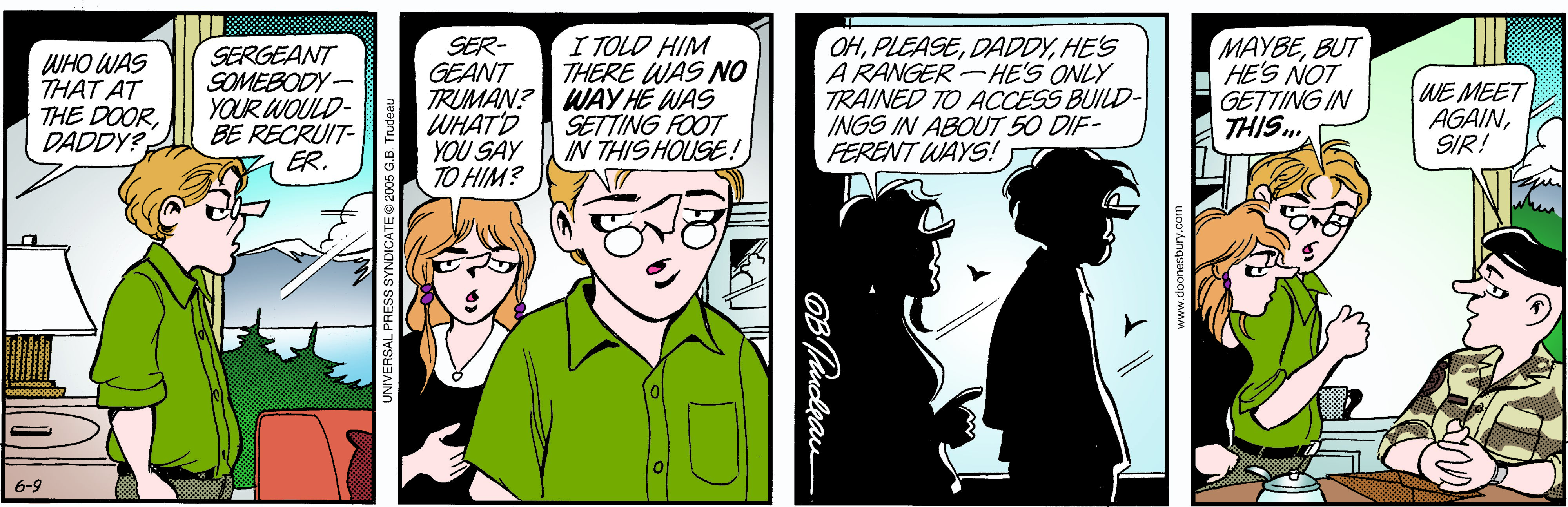 Doonesbury by Garry Trudeau