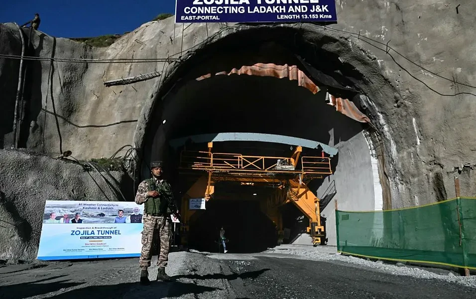 Zojila tunnel breakthrough closes key strategic gap