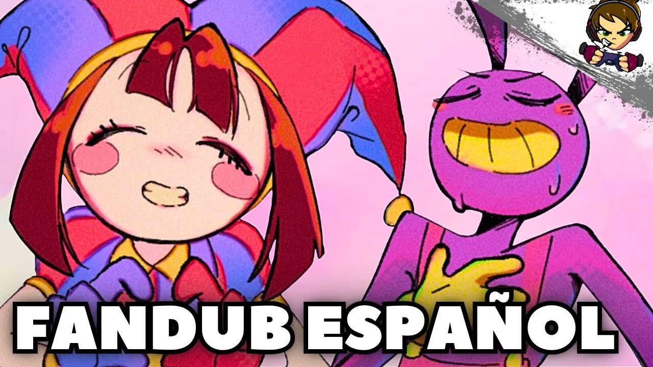 El encanto de Pomni: romance en comic con fandub español de Digital Circus