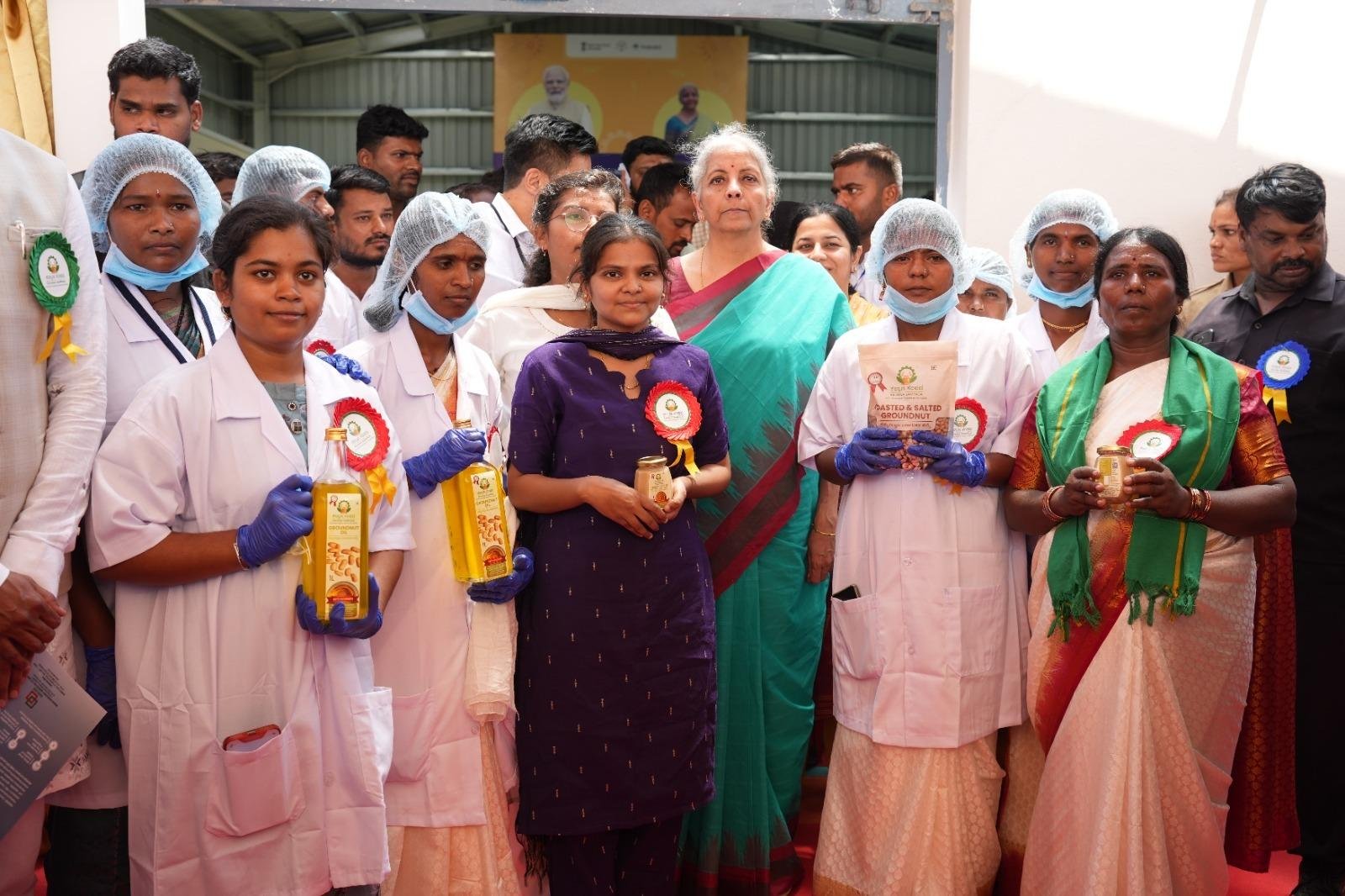 Women take charge of value addition: Nirmala Sitharaman inaugurates ...