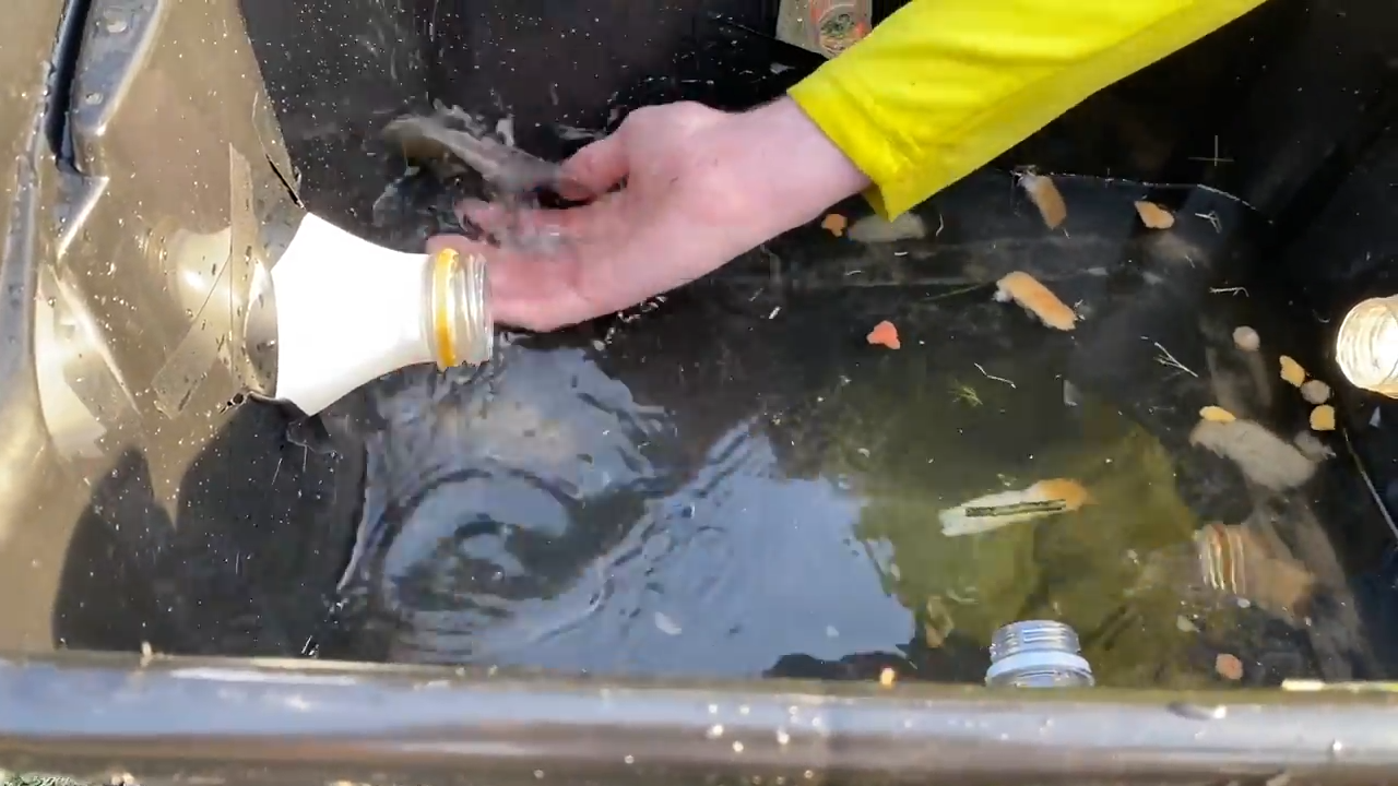 He thought it was just a routine check of his pond traps until he was ...
