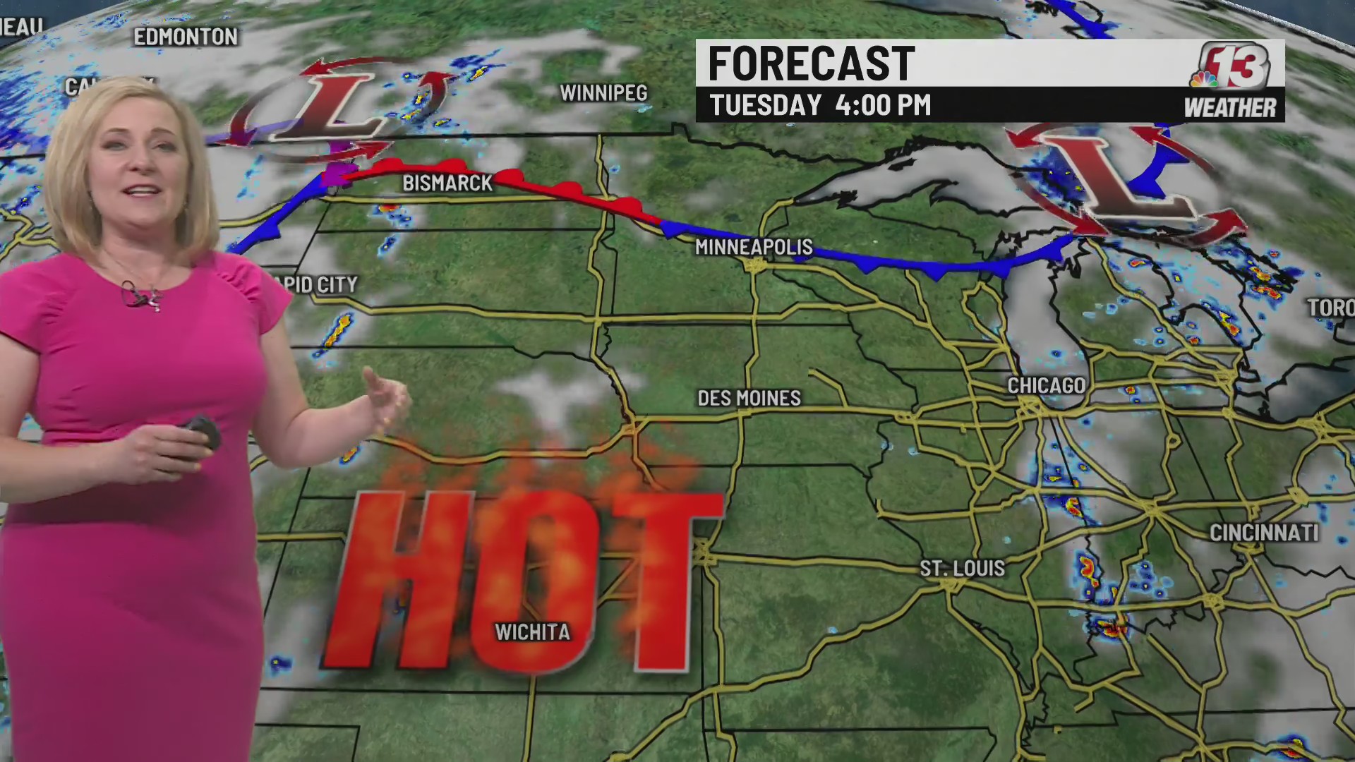 Megan Salois' Tuesday morning forecast