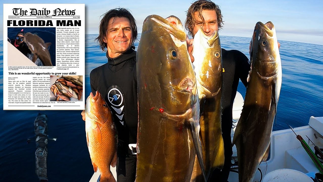 Fish stopped biting - so we started shooting them