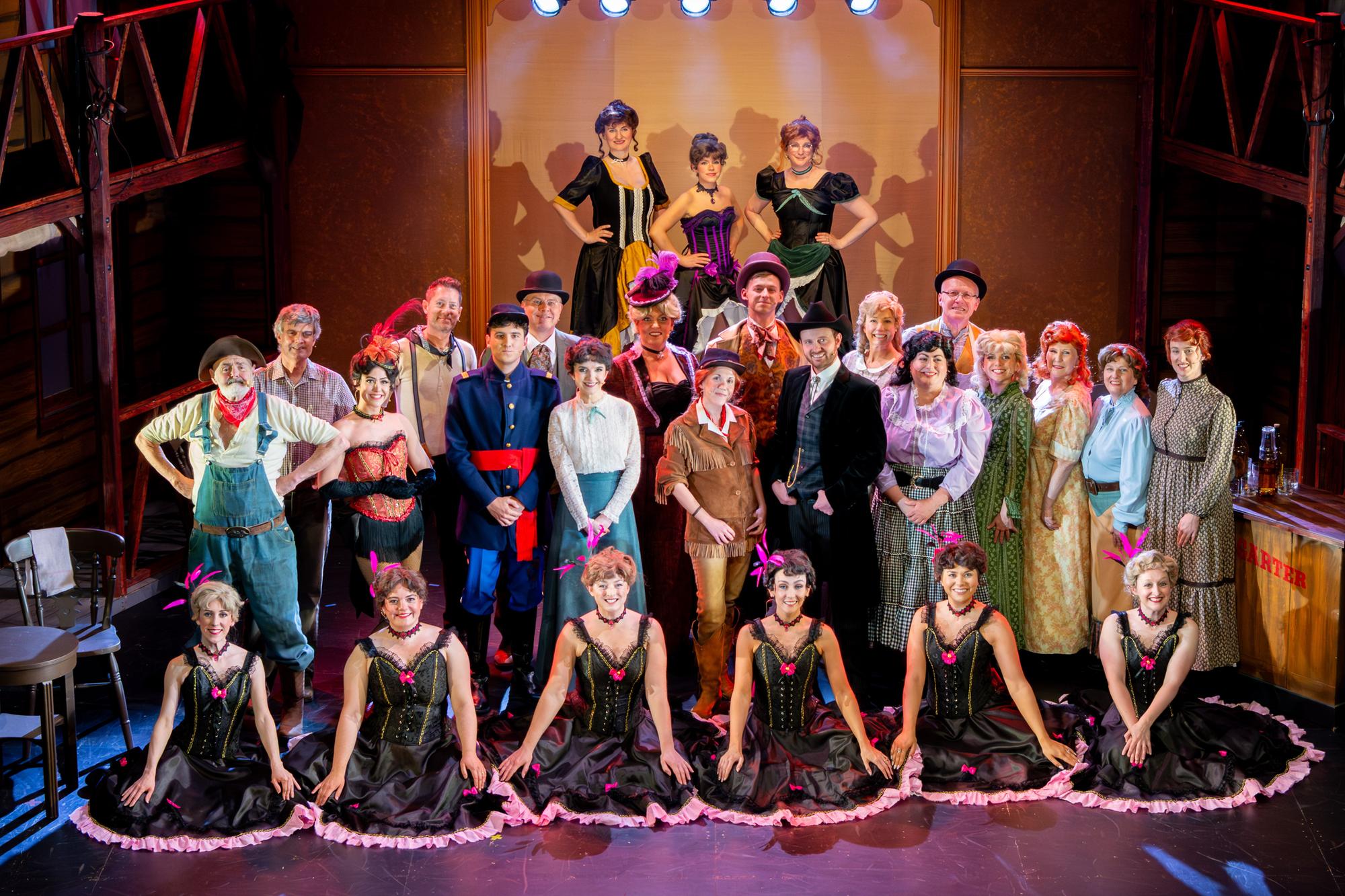 Curtain goes up on warm-hearted, tune-packed musical Calamity Jane ...