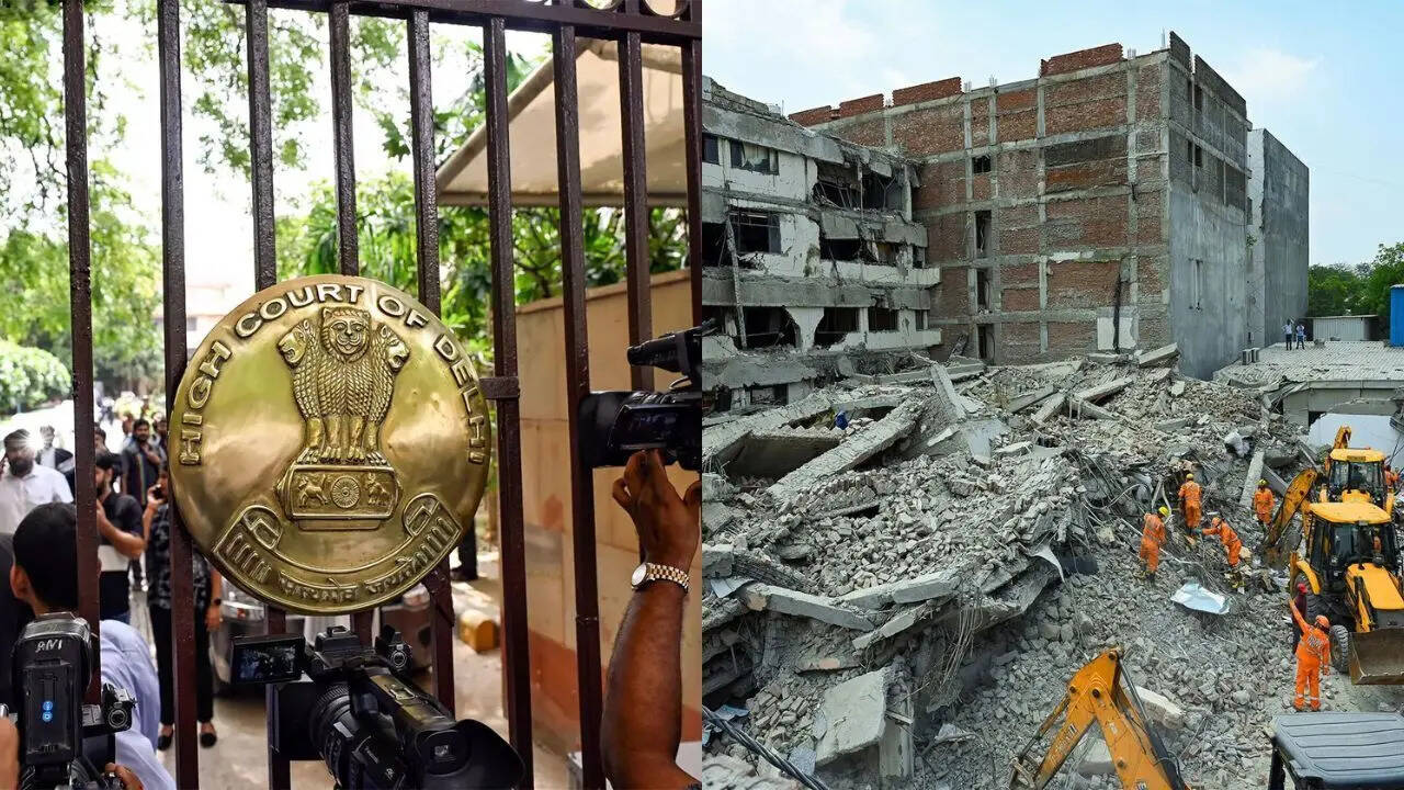 Saket building collapse: Delhi High Court directs removal of social ...