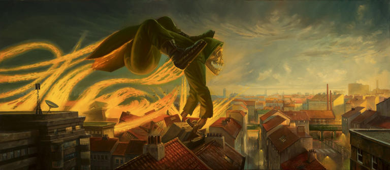 Danse Macabre turns 75 oil paintings into nightmare take on Disney's ...