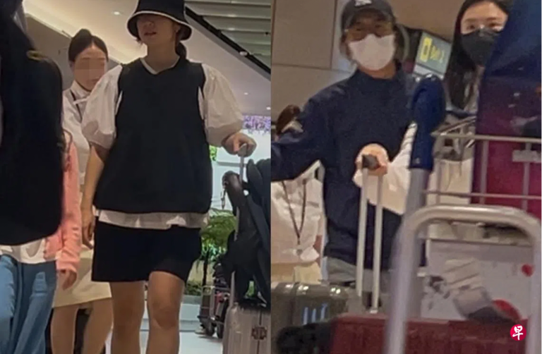 Park Shin Hye and Choi Tae Joon spotted traveling with Bae Yong Joon ...