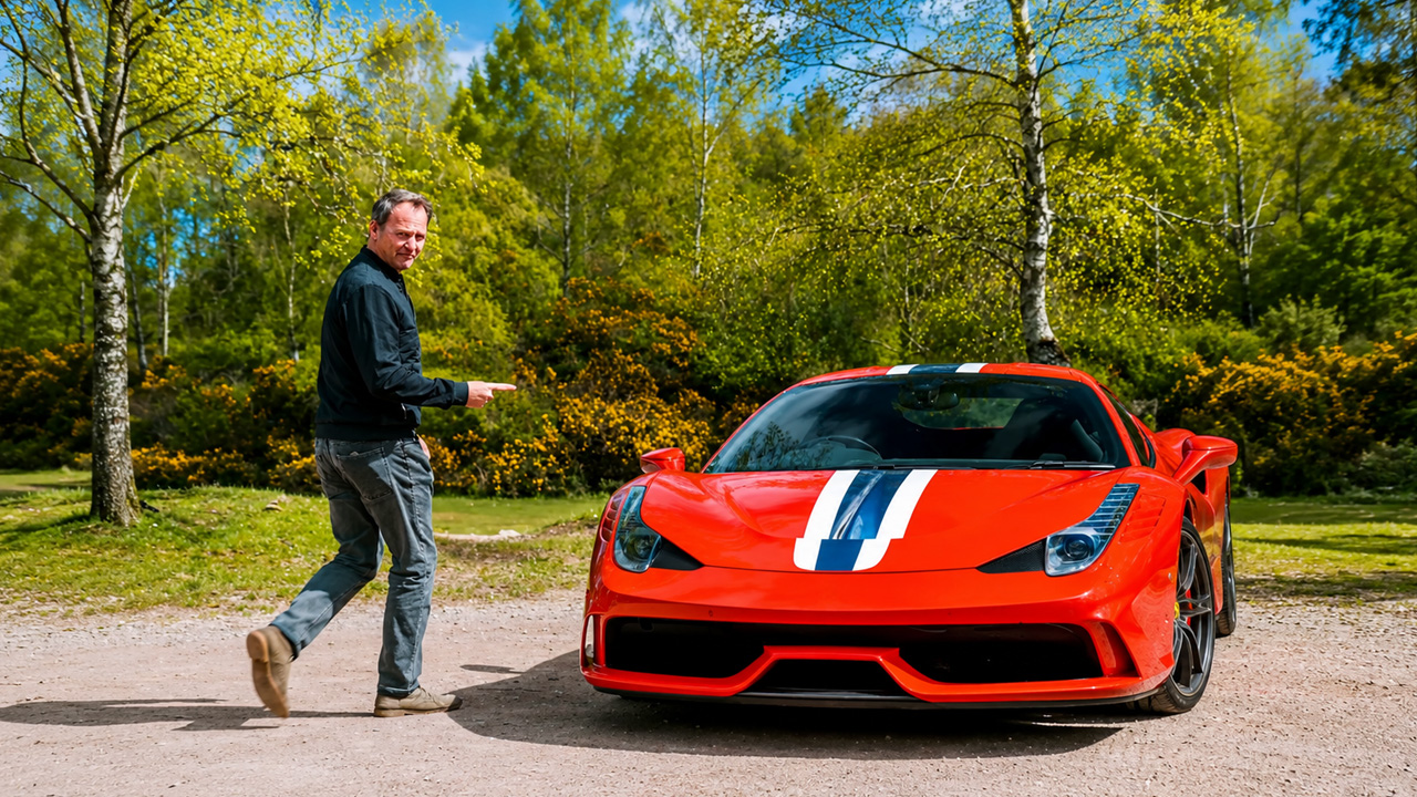 Why does the ex-Stig love the 458 Speciale?