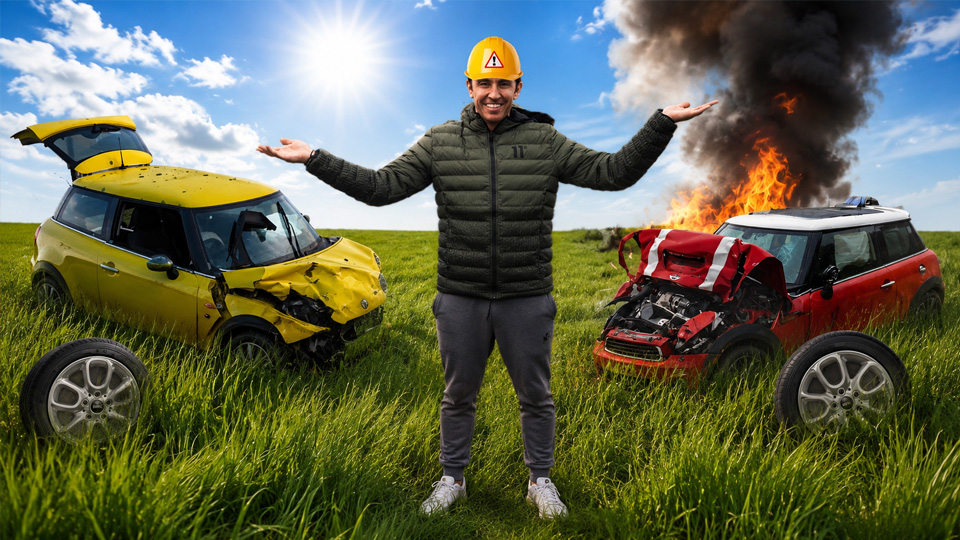 Extreme car crash testing