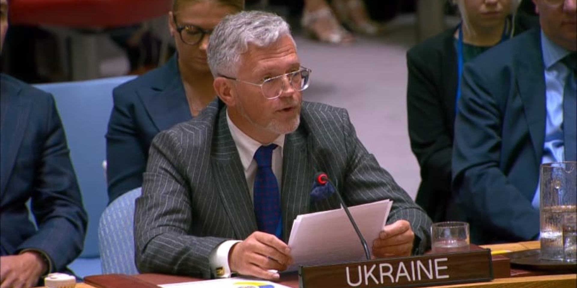 Ukraine's envoy urges UN to ban Russian troops from peacekeeping missions