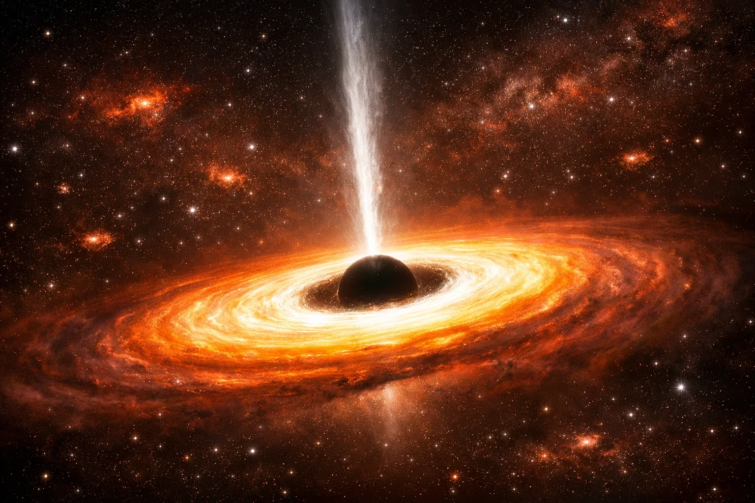 Il tremolio di un quasar rivela un buco nero fuori dal tempo
